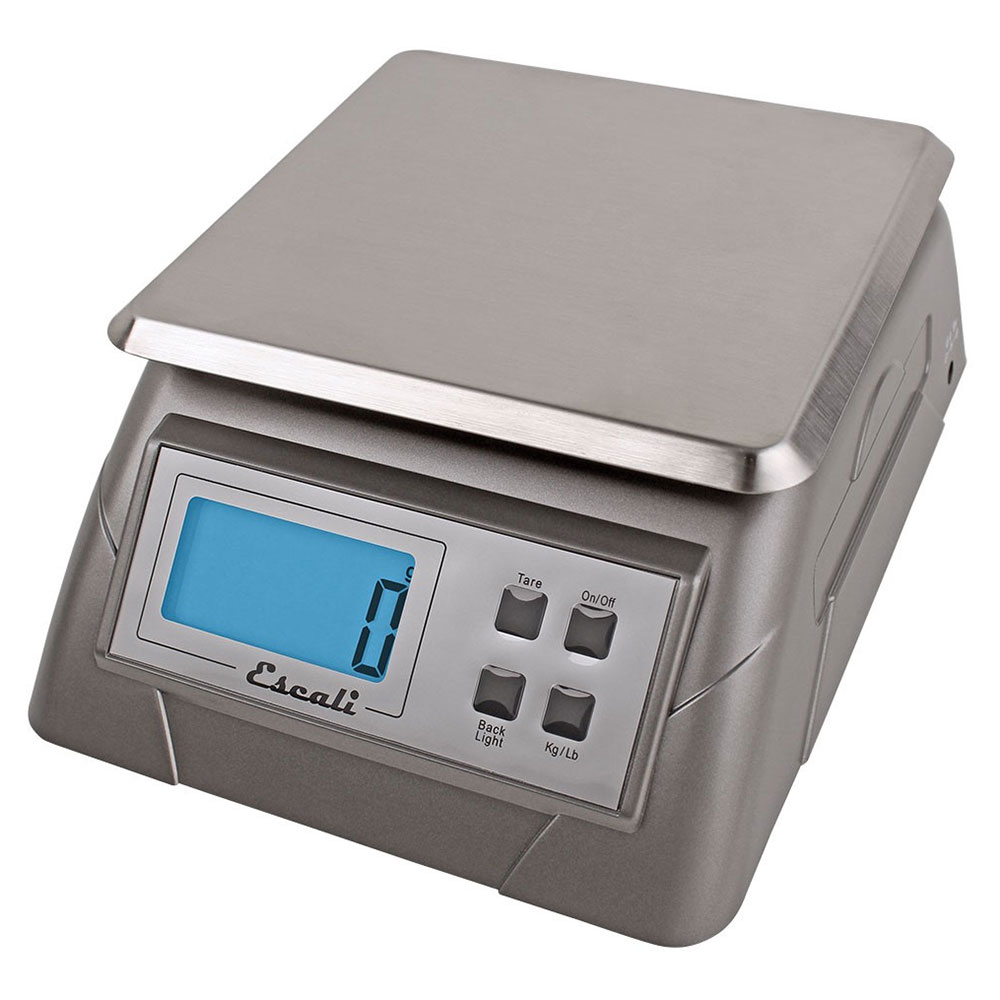 Escali SCDG13 13-lb Digital Scale w/ Removable Platform - 7.25" x 9.75 ...